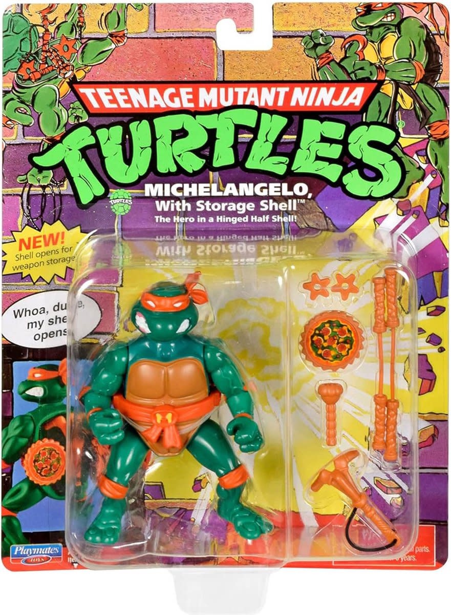 TMNT: Classic Michelangelo Action Figure - De Kadohoek