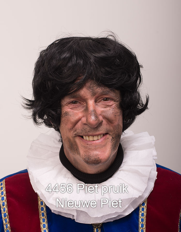 De nieuwe roetveeg pietenpruik - Peels Haarmode