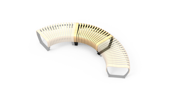 NOVA C BENCH 2 SEATS BY JOHAN BERHIN @ MANKS HONG KONG - Manks ...