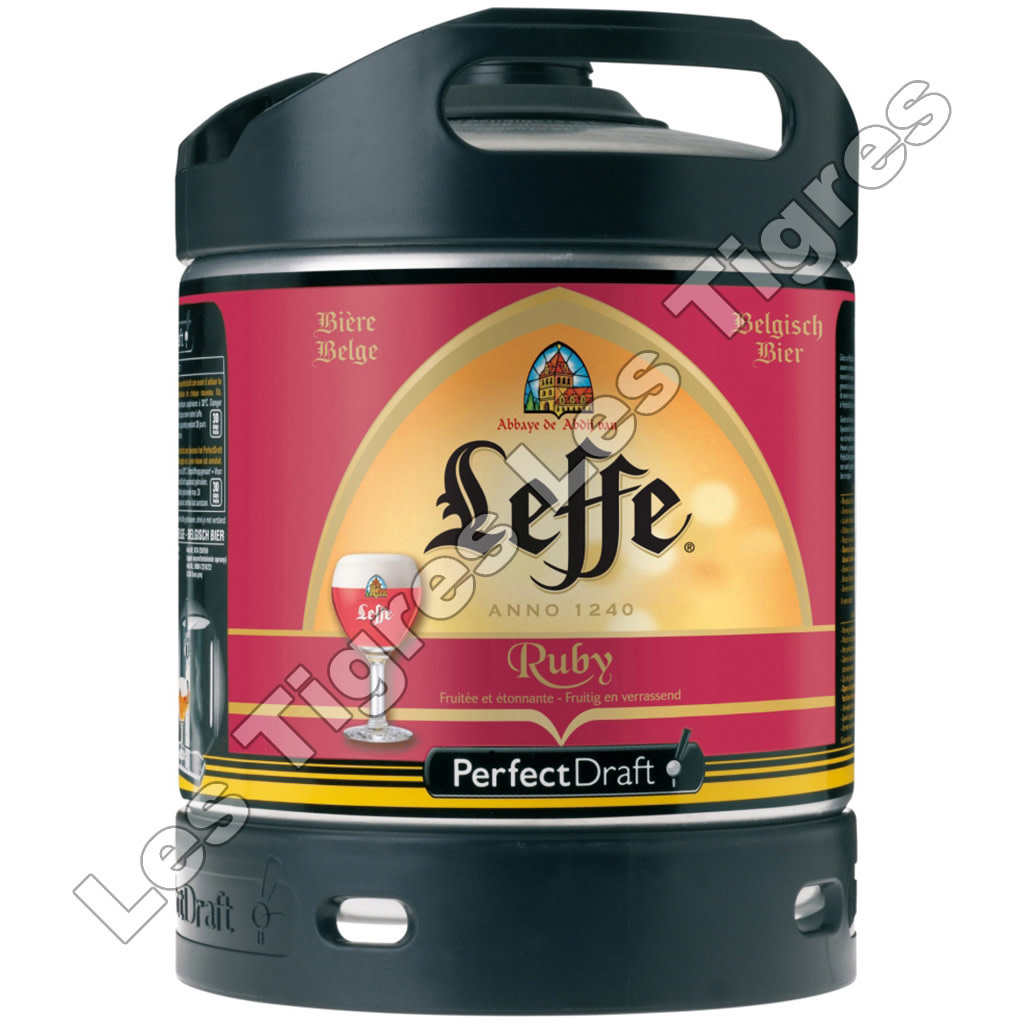 Leffe LEFFE RUBY FUT PERFECT DRAFT 6 L CONSIGNE ET CASIER EN + - Les Tigres E-Shop