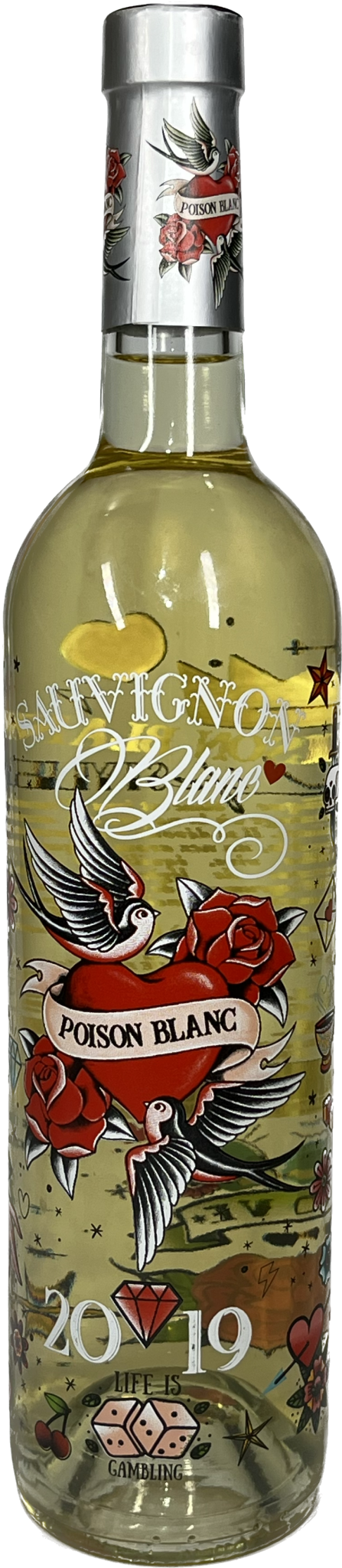 POISON BLANC 12 % EN VOL. 75CL IGP PAYS D OC SAUVIGNON BLANC - Les ...