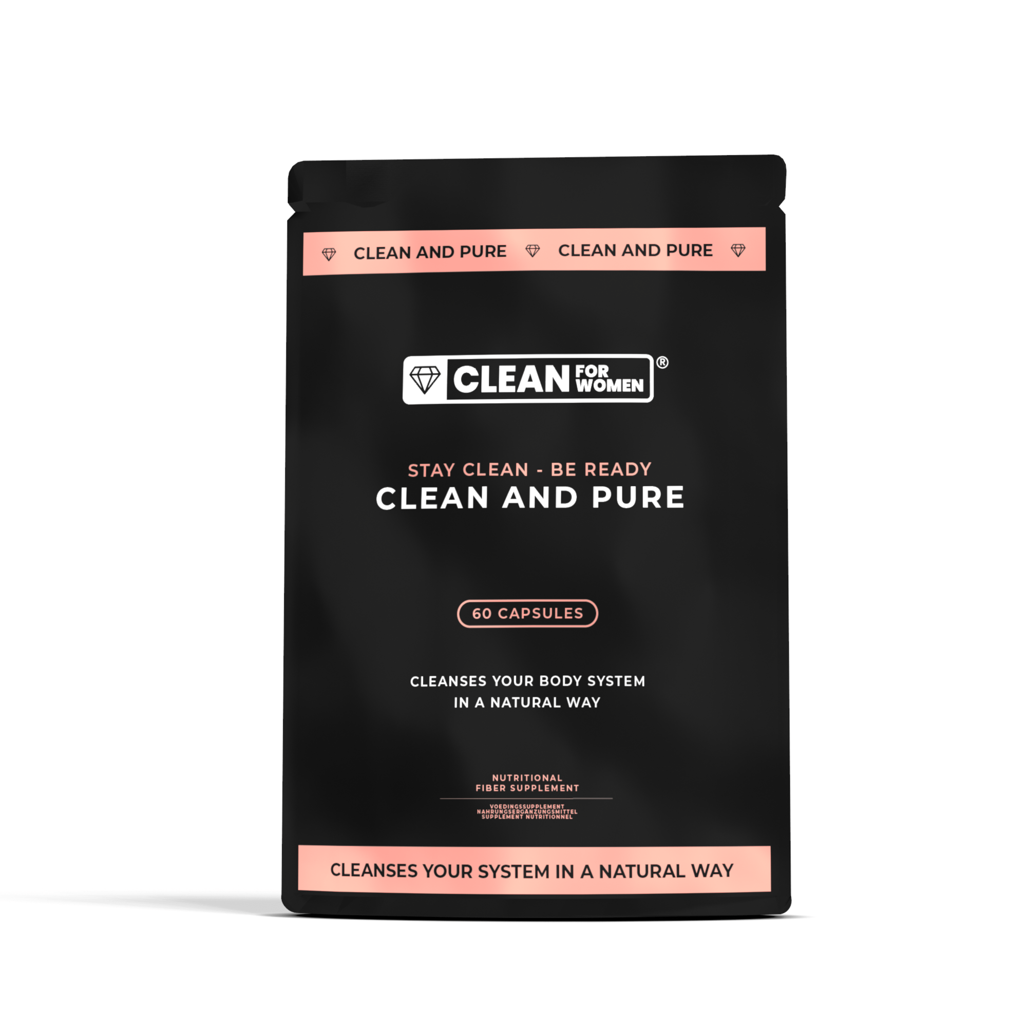 Would you like to buy clean and Pure for Women? Score your packet here | 60 capsules - Clean for Men
