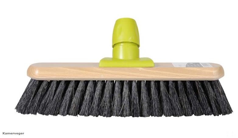 Linea Houten Bezemborstel - Haar Mix Ø30cm