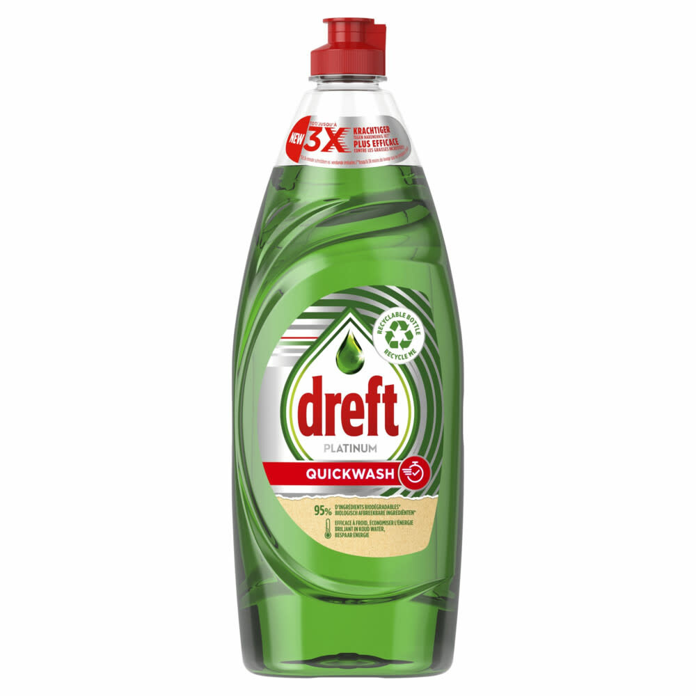 Dreft Afwas Platinum Lavage Rapide Original 625 ml