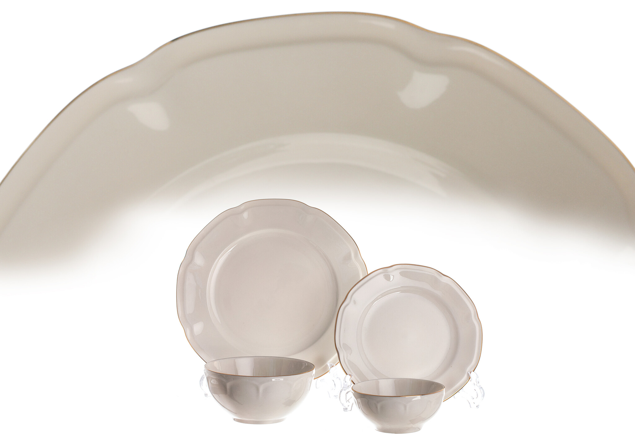 Brilliant Service de Table Élégant Diamond 18 pièces – Design Raffiné