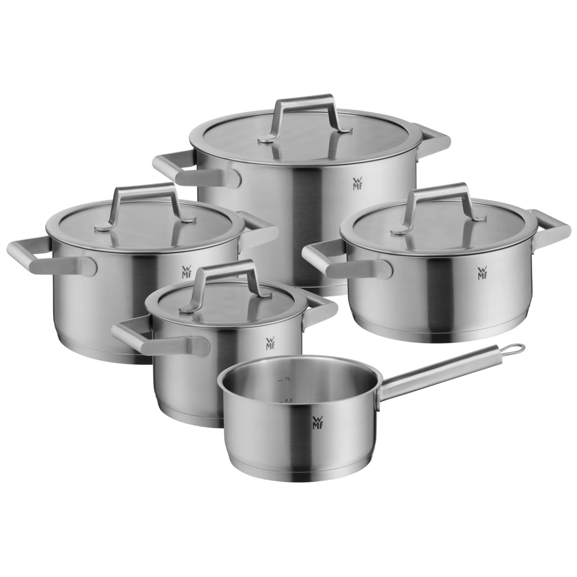 WMF Comfort Line 5-piece stainless steel cookware set