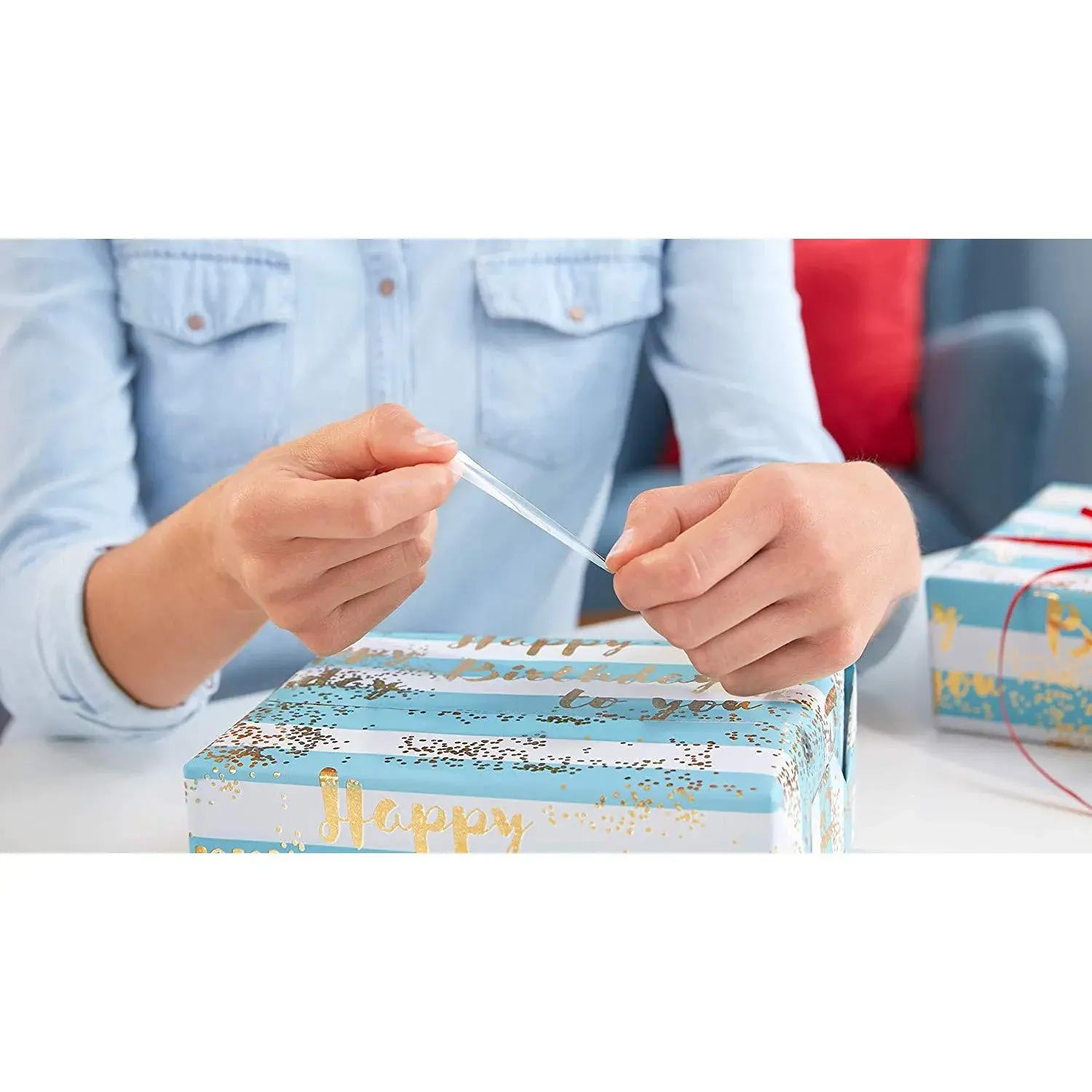 Tesa Klebeband transparent 12 mm x 10 m – 12 Rollen