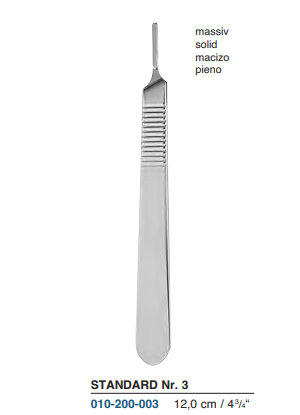 Scalpel handle standard nr.3 - Medical2Day BV