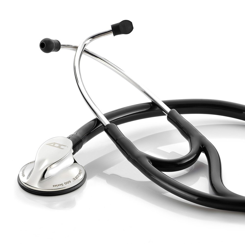 Adscope® 600 Cardiology Stethoscope Black - Medical2day BV