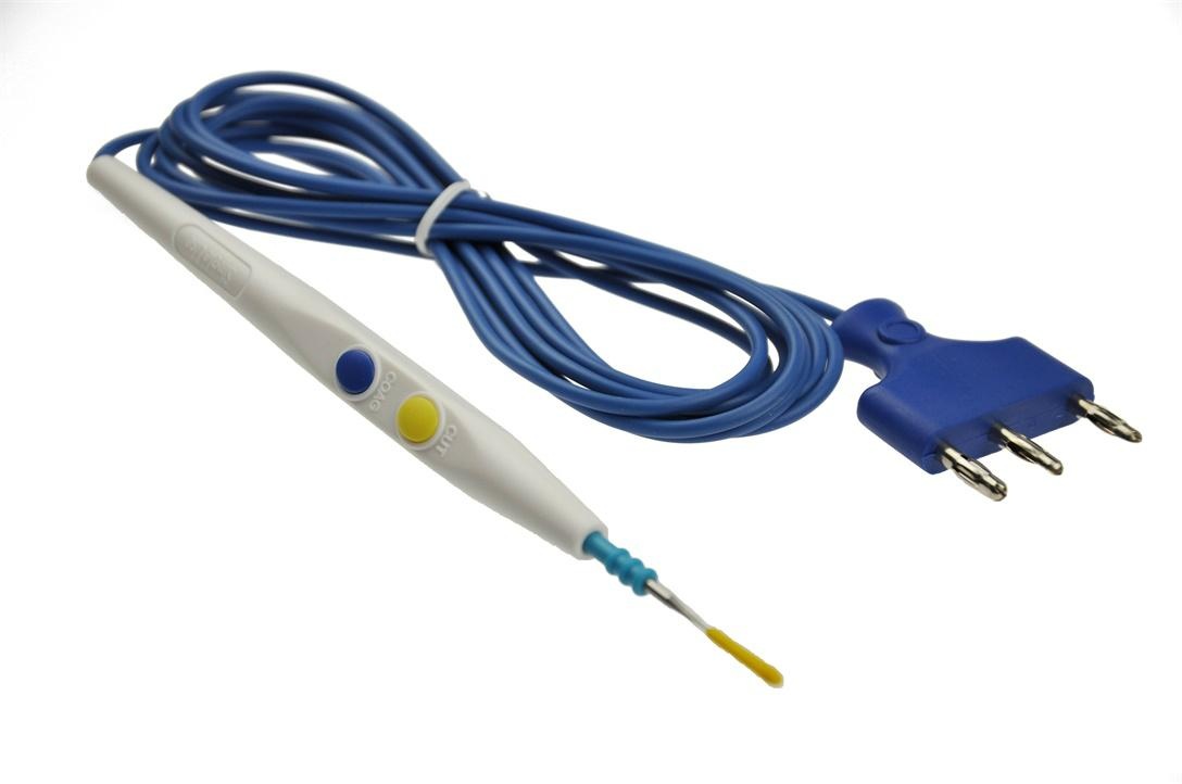 Electrosurgical pencil FIAB diathermy pen 50 pcs. with monopolar blade ...