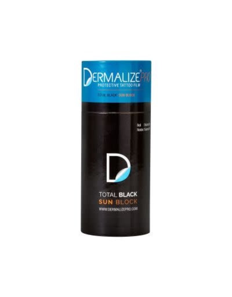 Dermalize PRO - Total Black 2nd skin Film - Roll - 10M X 15CM - Dasha Tattoo