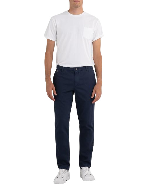 Replay | Benni chino navy blue | Newstyle - NewStyle.nl