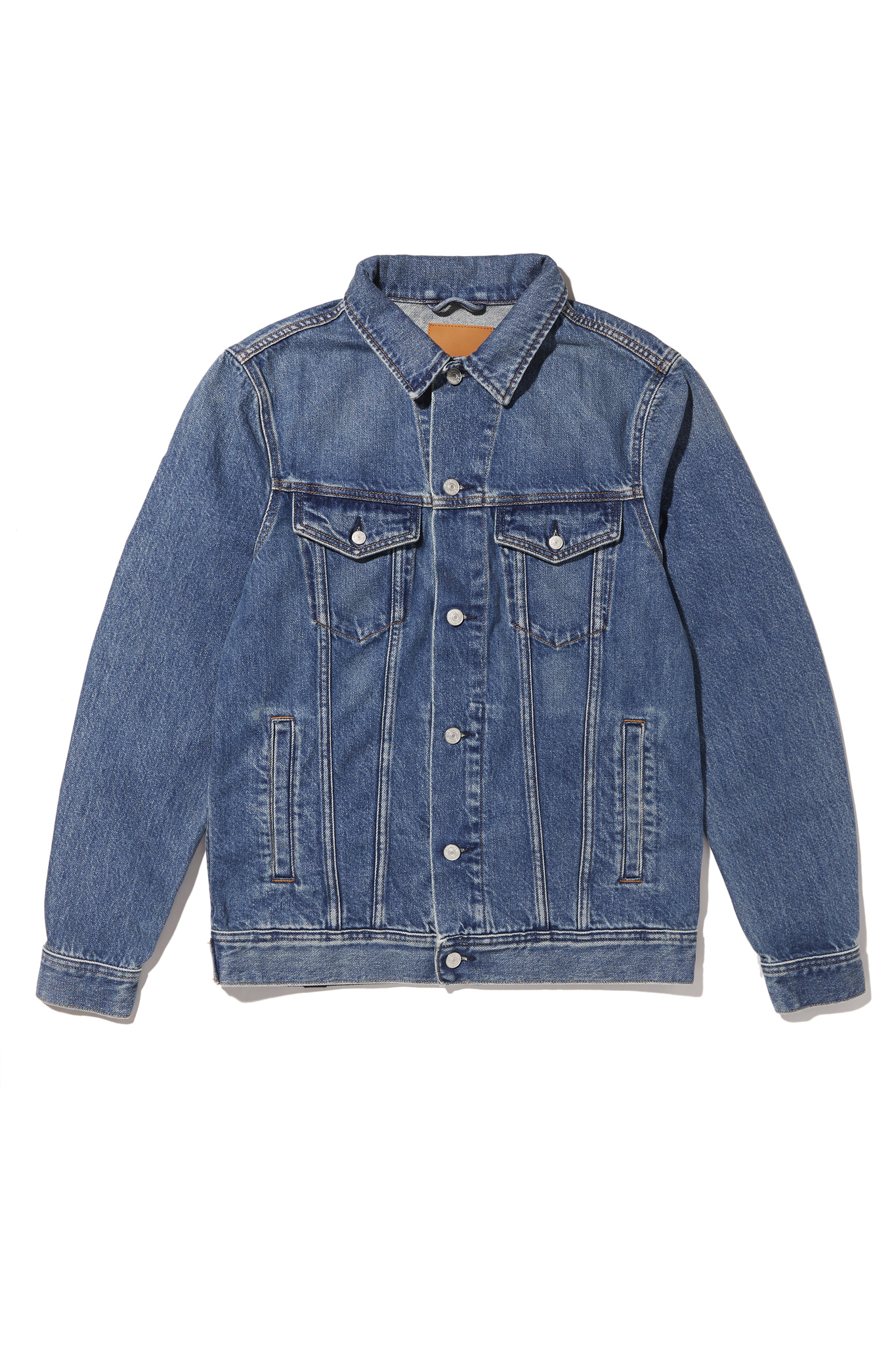Denham | Amsterdam jacket amswar mid blue | NewStyle - NewStyle.nl