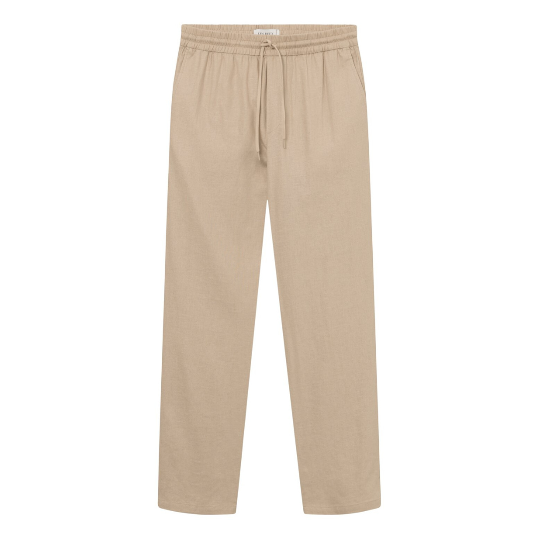 Les Deux | Patrick linen pants light desert sand | Newstyle - NewStyle.nl