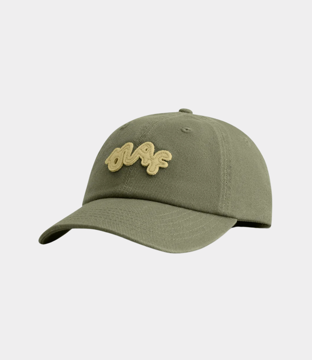 Olaf | signature logo cap smokey olive | NewStyle - NewStyle.nl