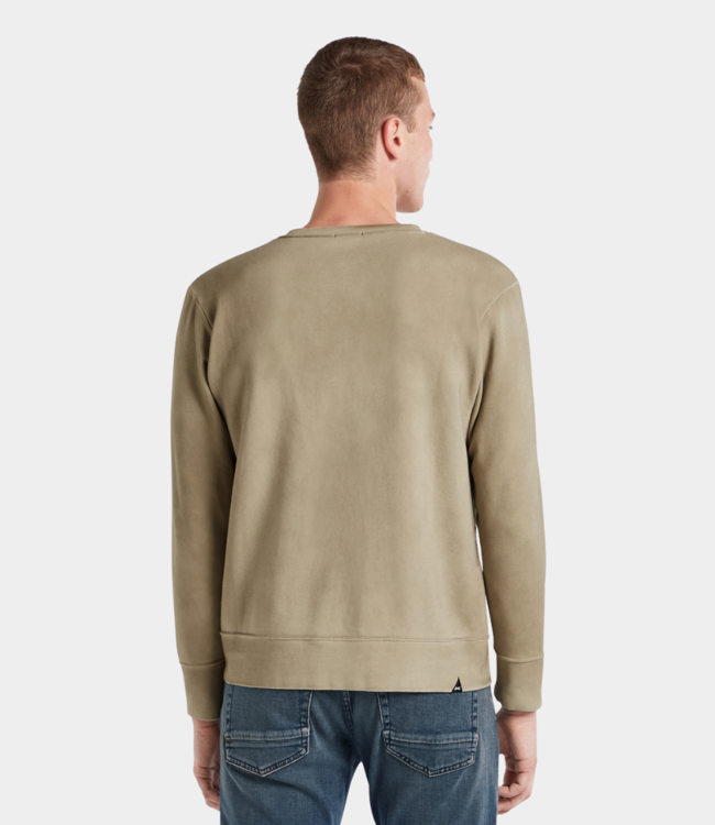 Denham scissor crew neck gdcs seneca rock - NewStyle.nl