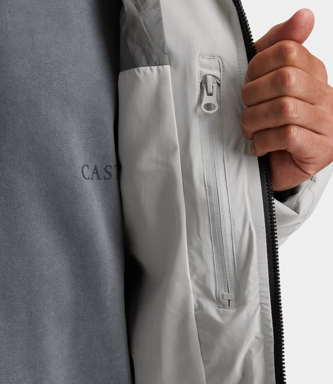 Cast Iron short jacket softshell vapor blue | NewStyle - NewStyle.nl