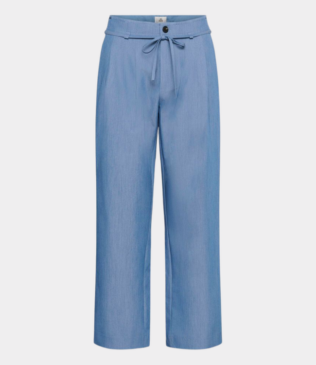 Karen By Simonsen KBRo Solid Pants Coronet Blue | NewStyle - NewStyle.nl