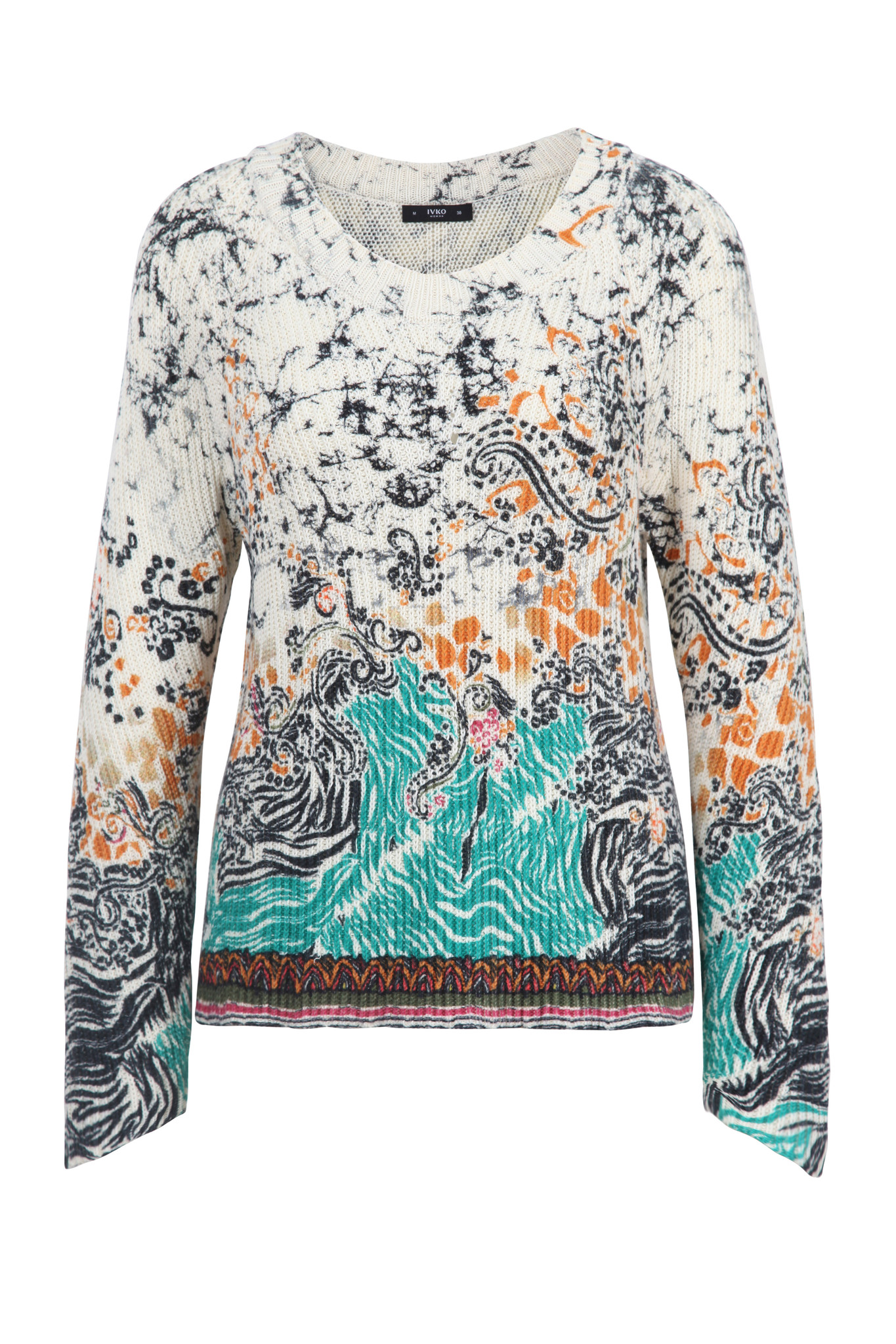 IVKO Outlet - Printed Structure Pullover Off-White - 13 doors