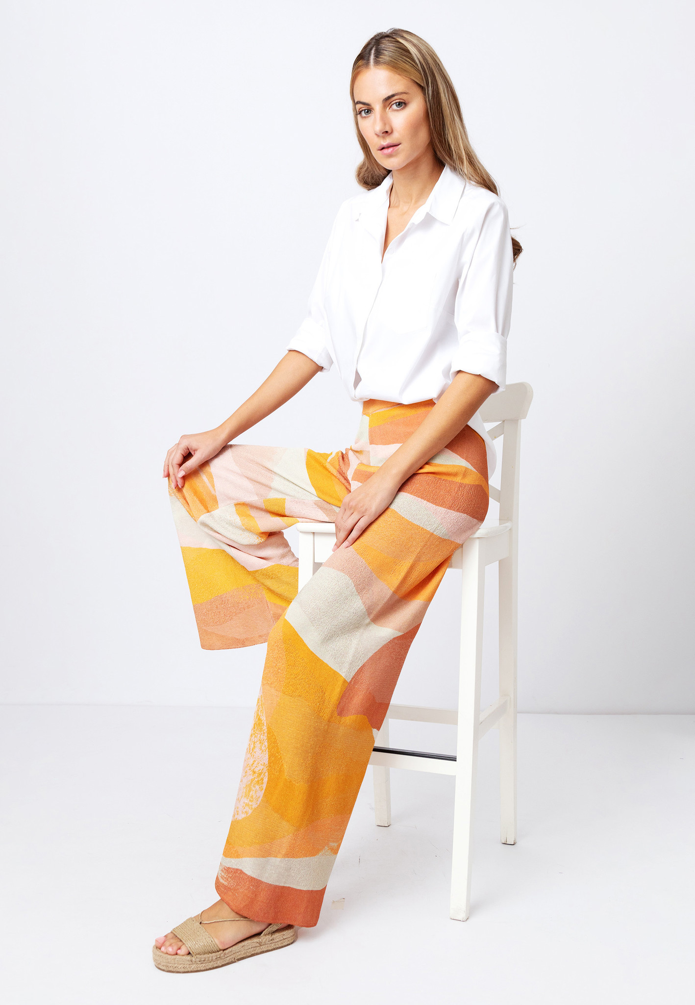 IVKO Pants Graphics Motif Nougat - 13 doors