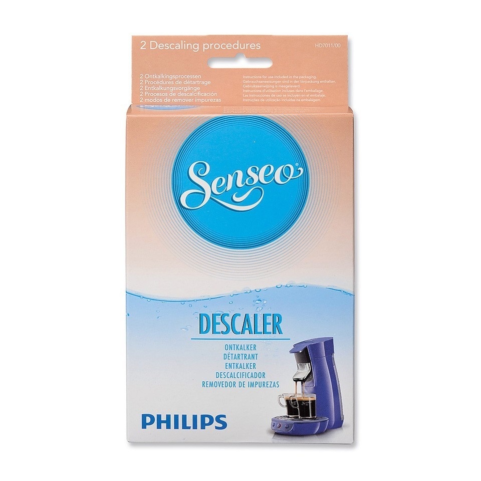 PHILIPS SENSEO ontkalker voor 4 ontkalkingsbeurten - Eccellente.be