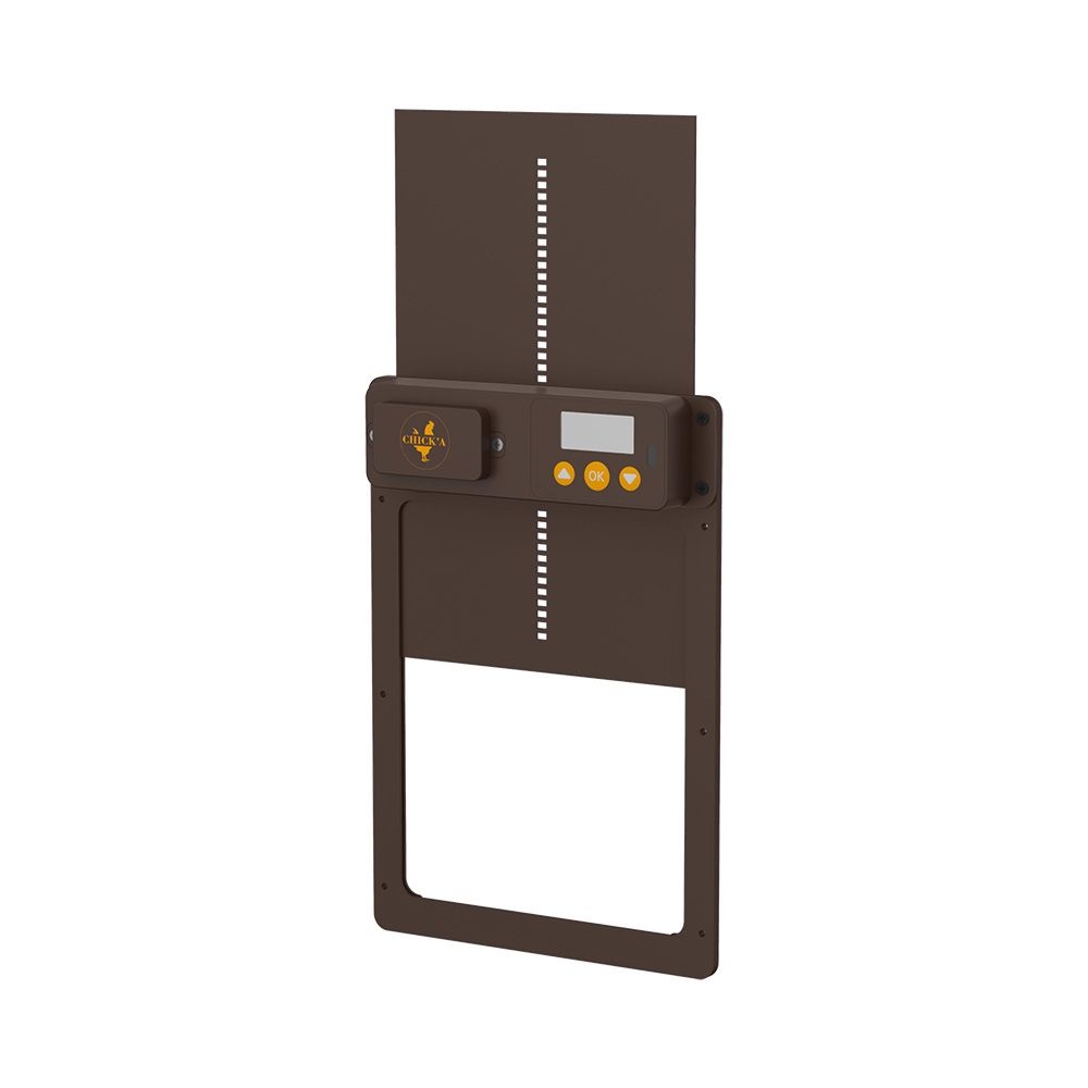 Automatic doorman with hatch - CHICK'A