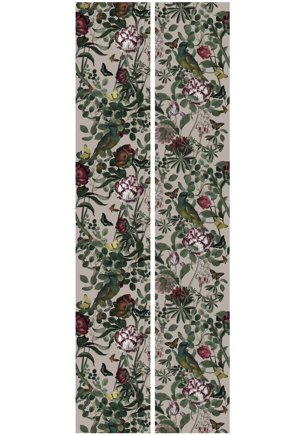 Botanisch behang met vogels Bold Botanics WP-708 - KEK Amsterdam