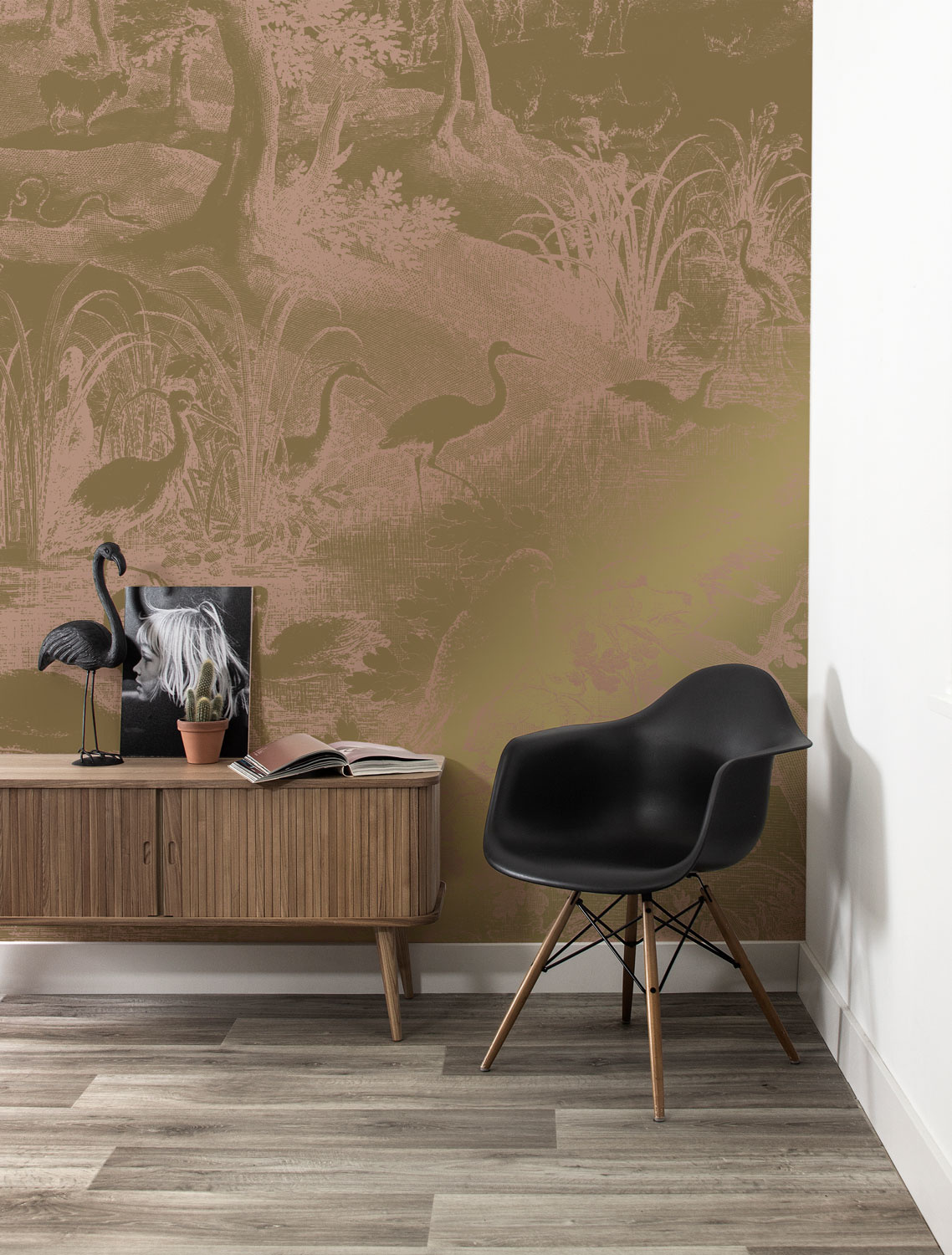 Goud Landschap Behang van KEK Amsterdam MW-039 - KEK Amsterdam