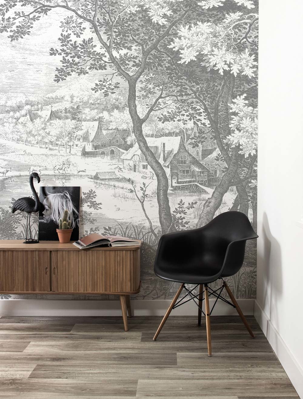 Wall Mural Engraved Landscapes WP-649 - KEK Amsterdam