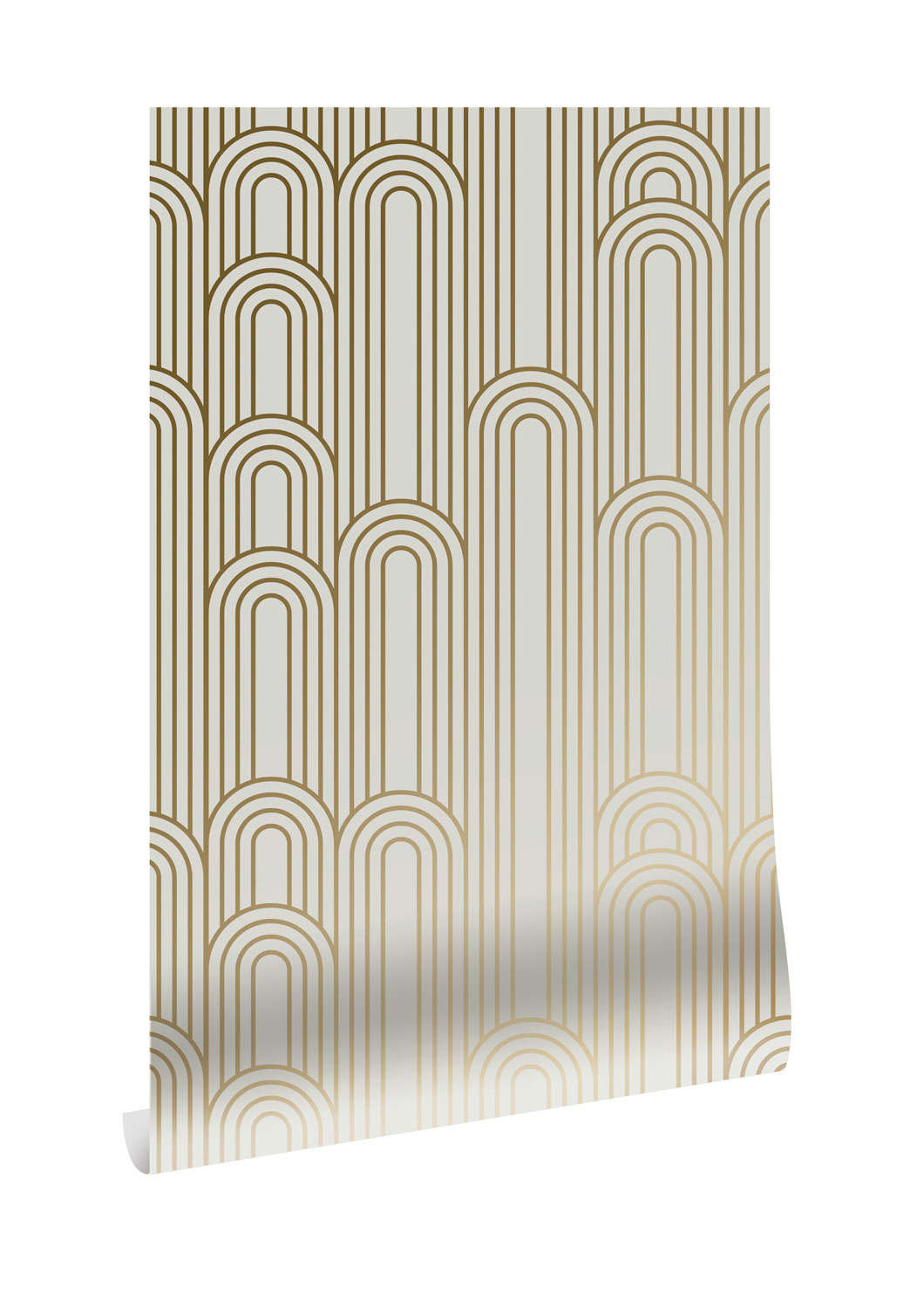 Golden Lines MW-088, Goud geometrisch lijnen behang, Zand/Goud - KEK ...