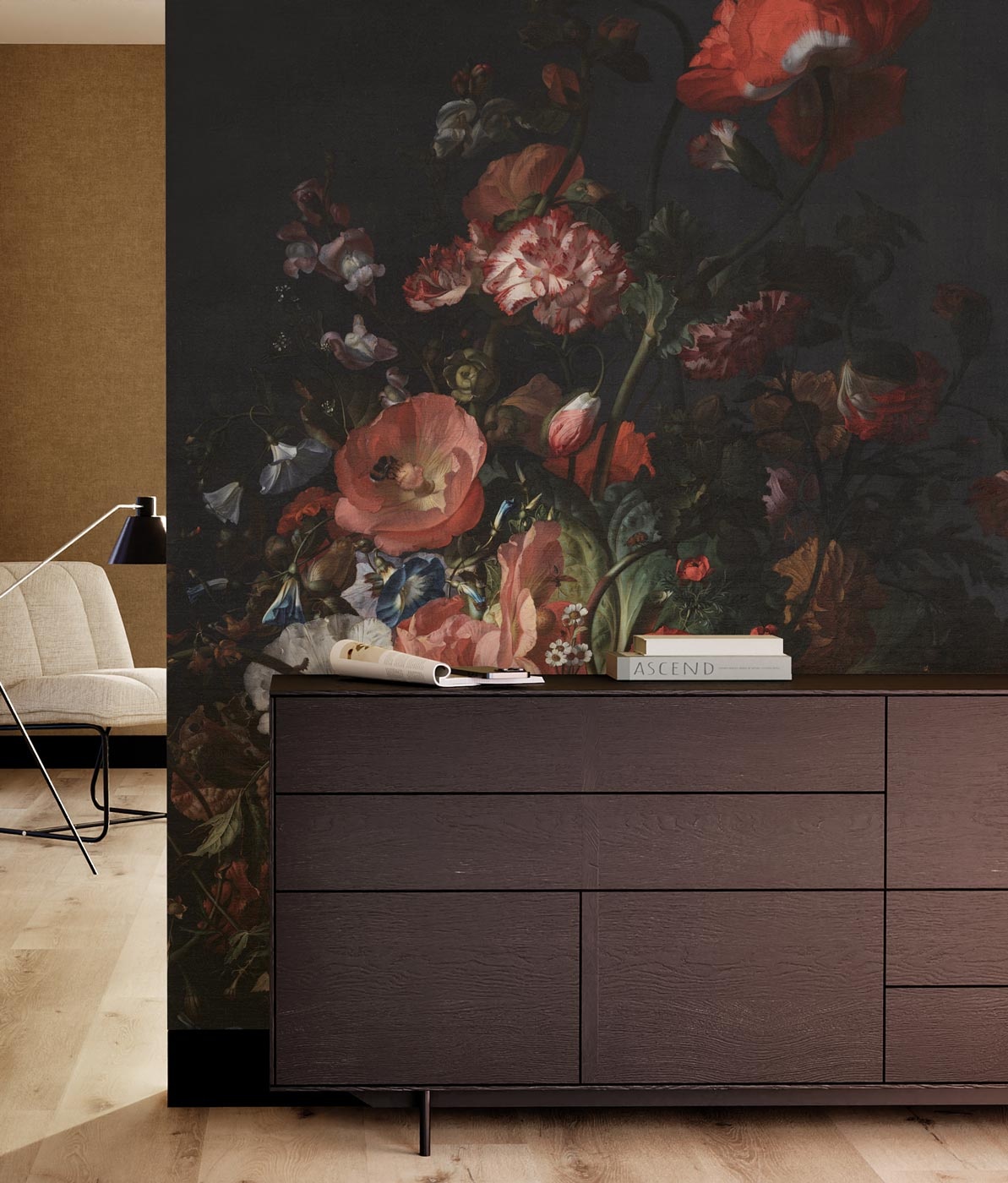 Bloemen Behang Golden Age Flowers WP-788 - KEK Amsterdam