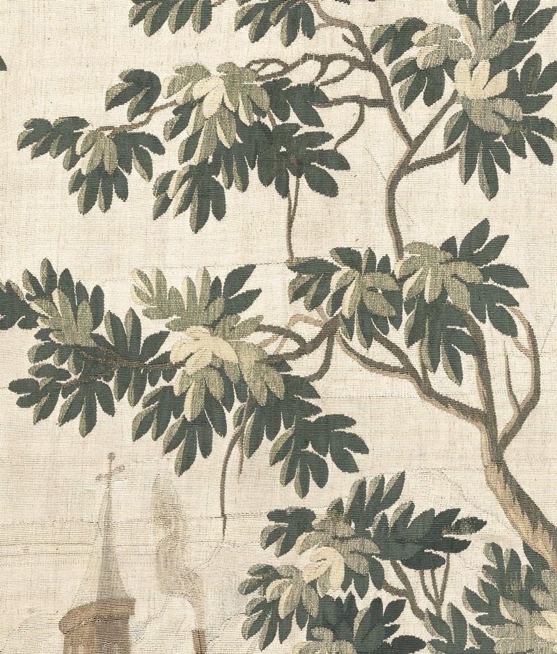 Landscape Tapestries, behang van vintage wandkleed, WP-782-R - KEK ...