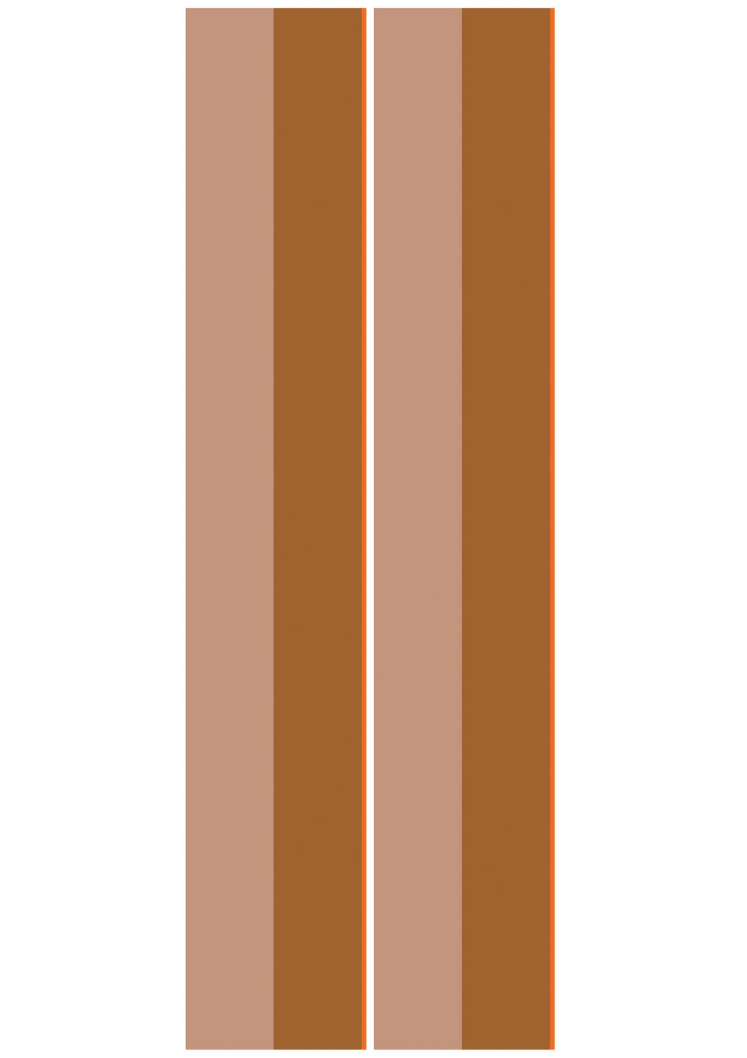 Kleurrijk strepen behang door Frans Uyterlinde, FU-001 - KEK Amsterdam