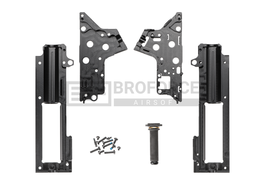 Retro Arms CNC Split Gearbox V2 8mm QSC - Broforce Airsoft