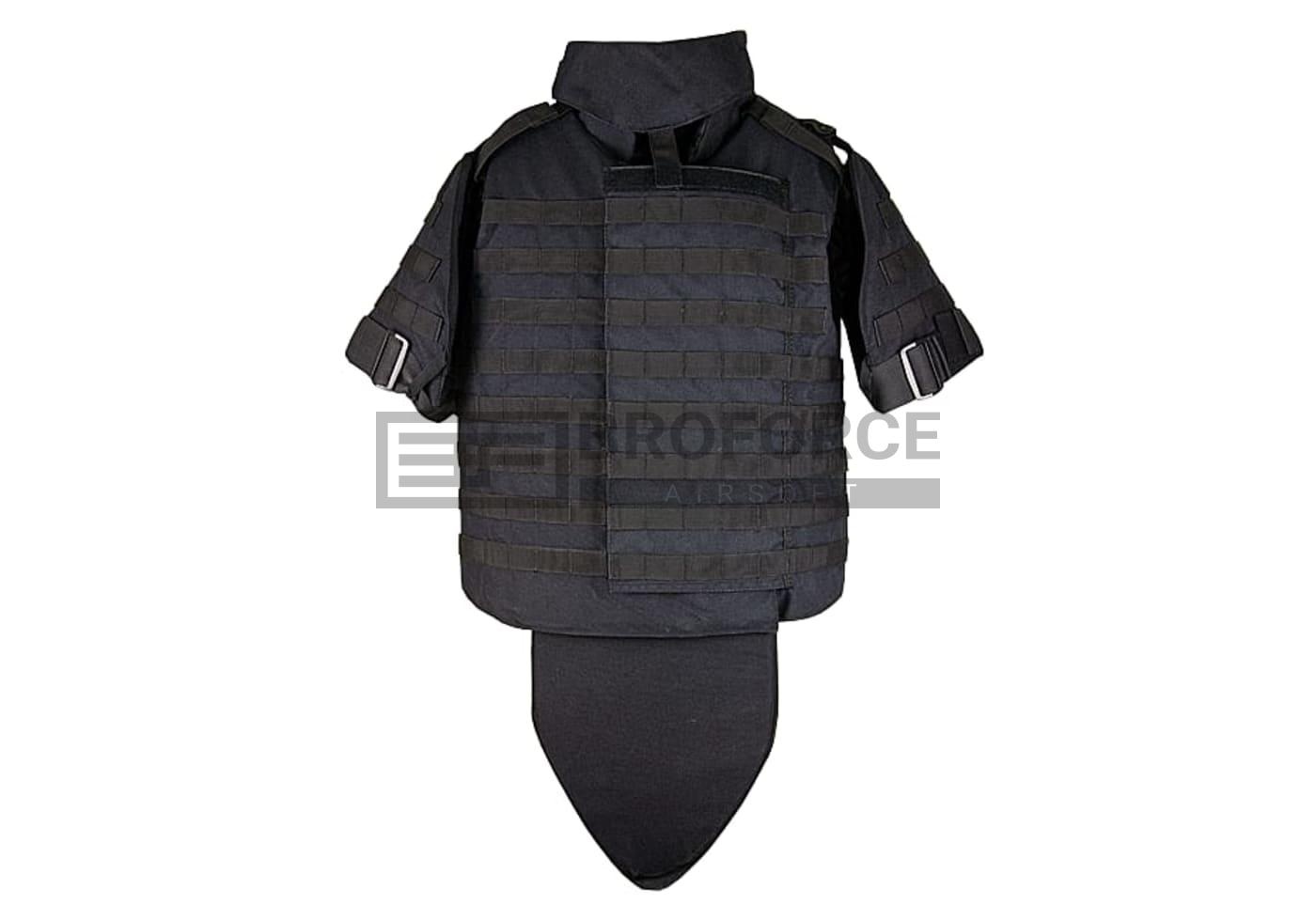 Invader Gear Interceptor Body Armor - Black - Broforce Airsoft