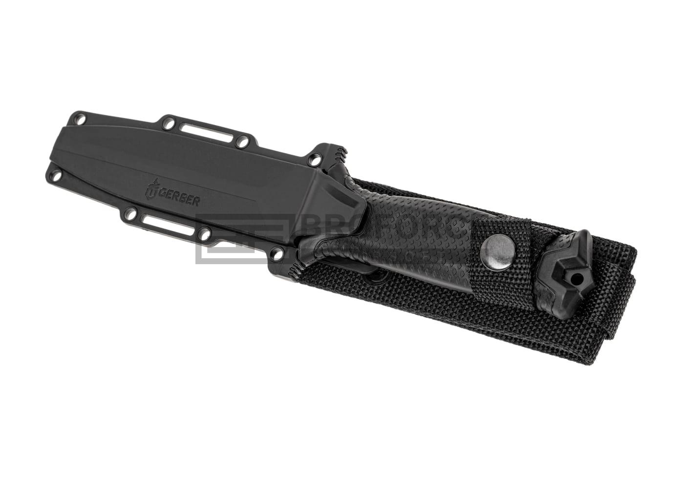 Gerber Strongarm Standard Edge - Black - Broforce Airsoft