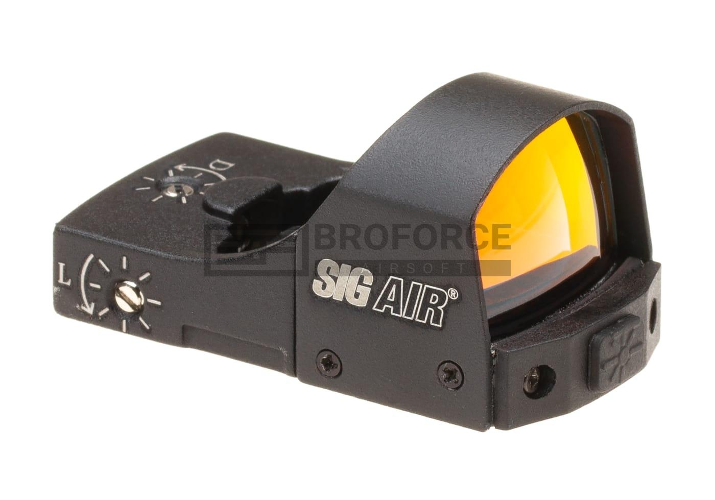 SIG Sauer SIG Air Reflex Sight - Black - Broforce Airsoft