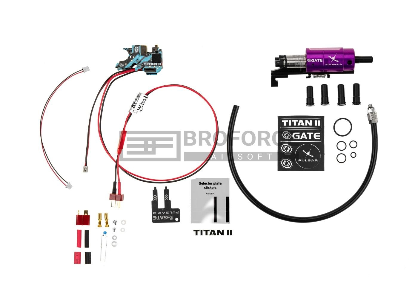 Gate Pulsar D HPA Engine with TITAN II Bluetooth Rear Wired - Broforce ...