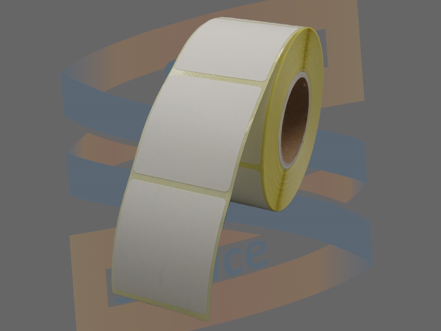 Direct thermal labels Zebra 40x46mm permanent, rol à 650 etiketten ...