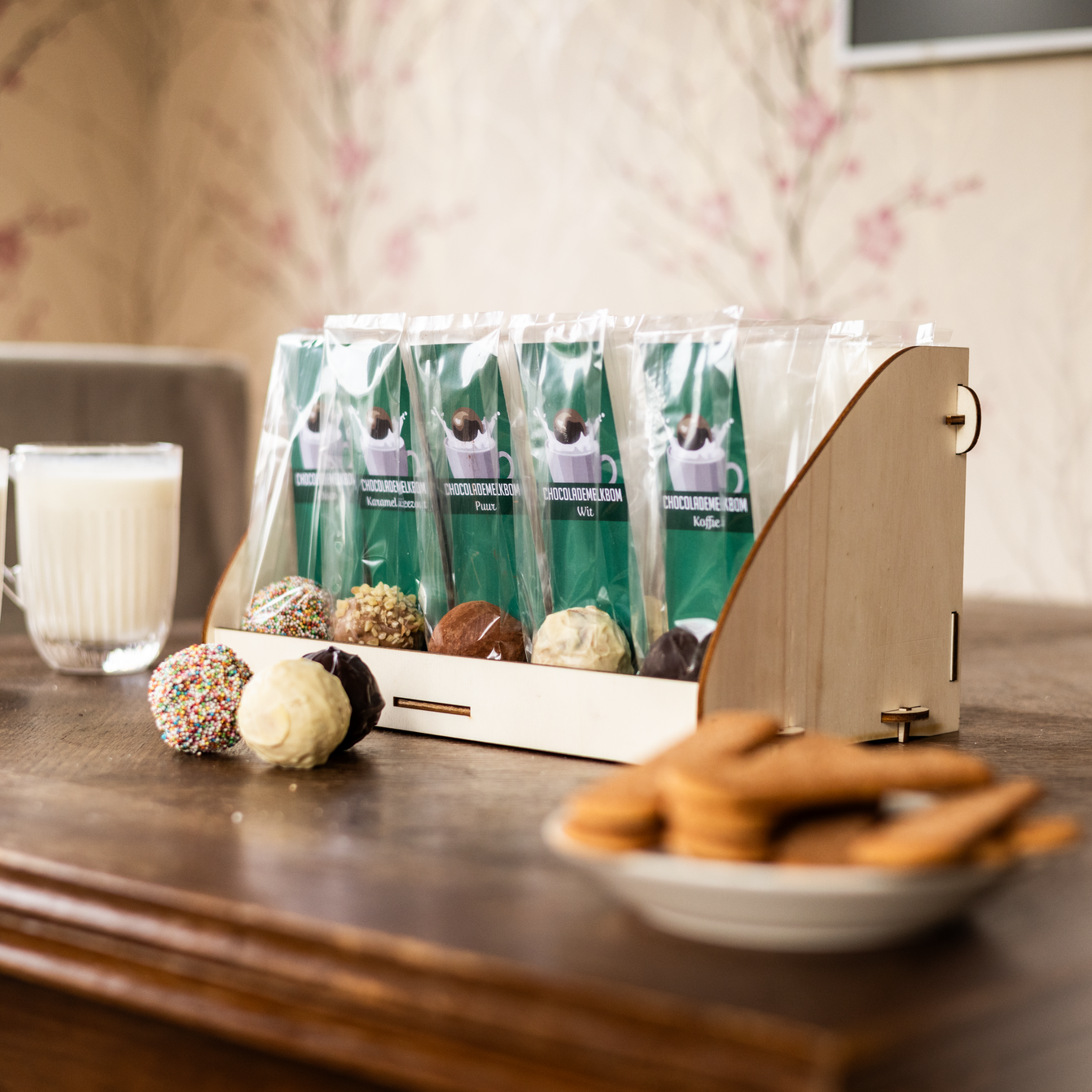 Chocoladebom display met 20 stuks - Cherubijn