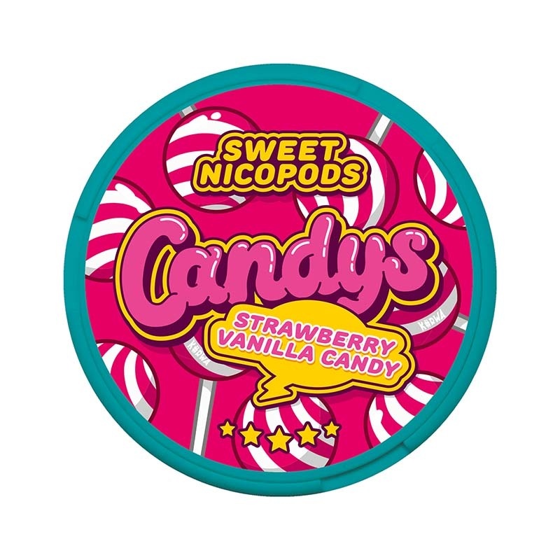 CANDYS Strawberry Vanilla Candy - Snus Farmer