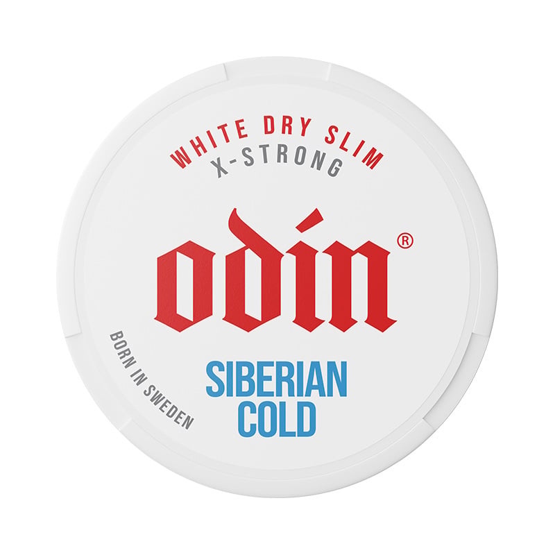ODIN Siberian Cold X-Strong: Menta Intensa y Extra Fuerte - Snus Farmer