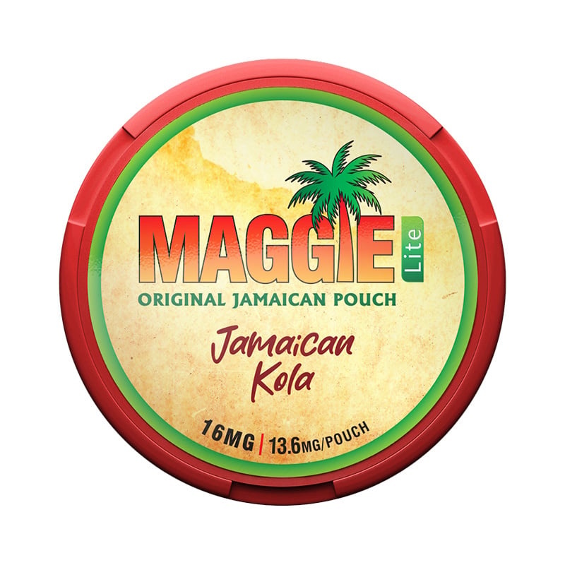 Bold MAGGIE Jamaican Kola Nicotine Pouches - 13.6mg Flavor Boost - Snus ...