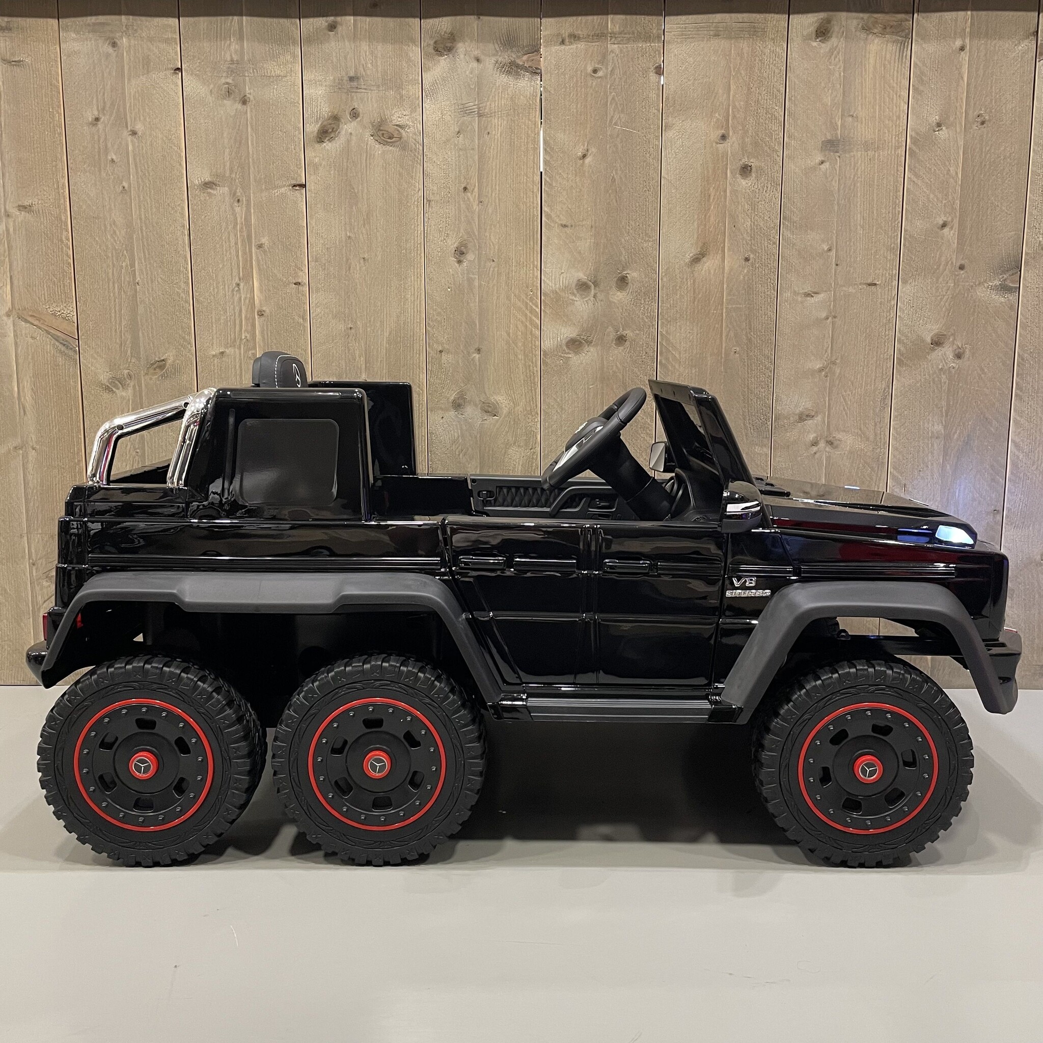 Zwarte Mercedes G63 AMG 6x6 | Elektrische Kinderauto | Gratis Bezorgd ...