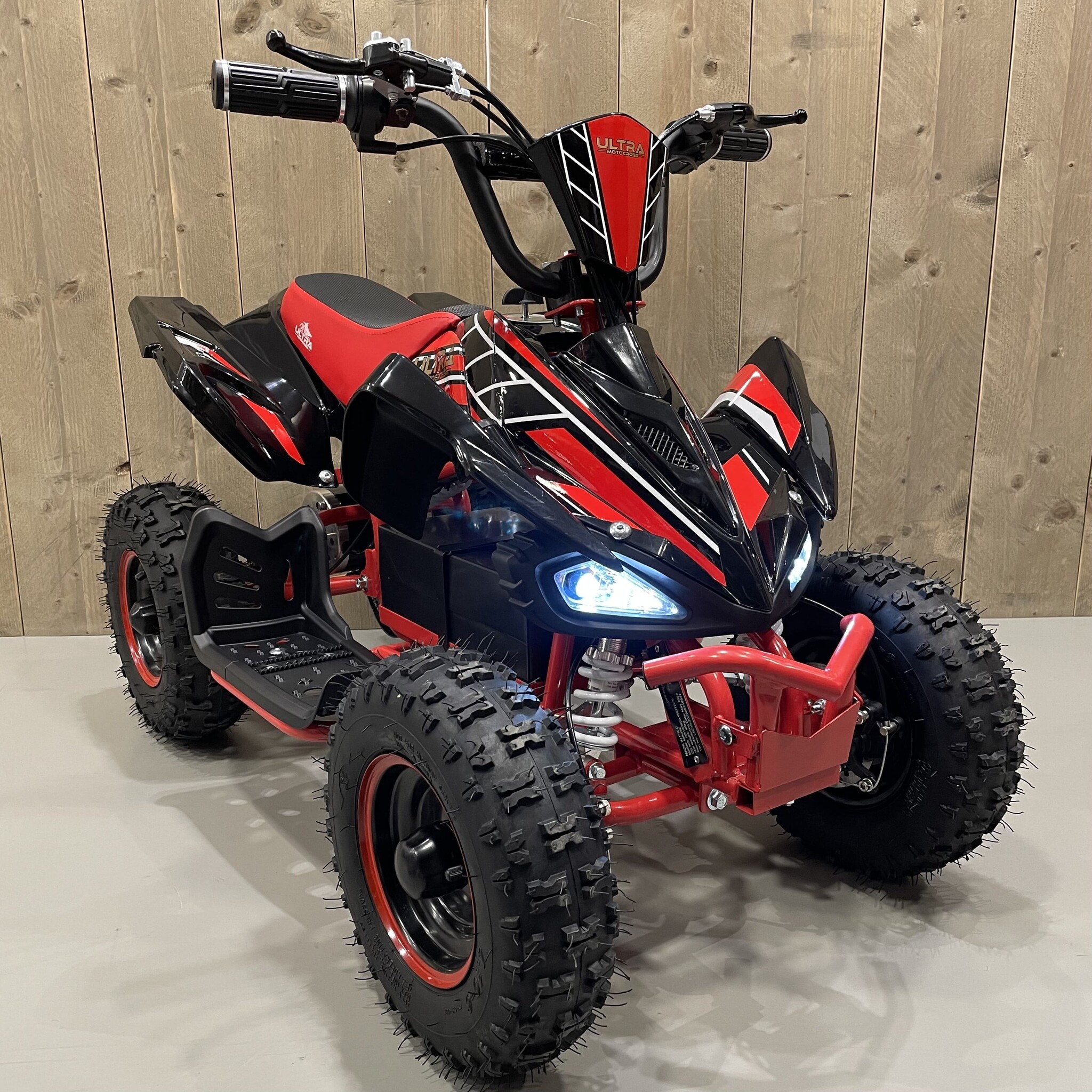 Rode Elektrische quad 1000W! De Leukste Quad Voor Kinderen - CarKiddo