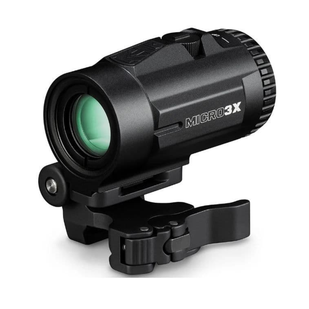 Micro 3x Magnifier Red Dot - Empire Airsoft LTD