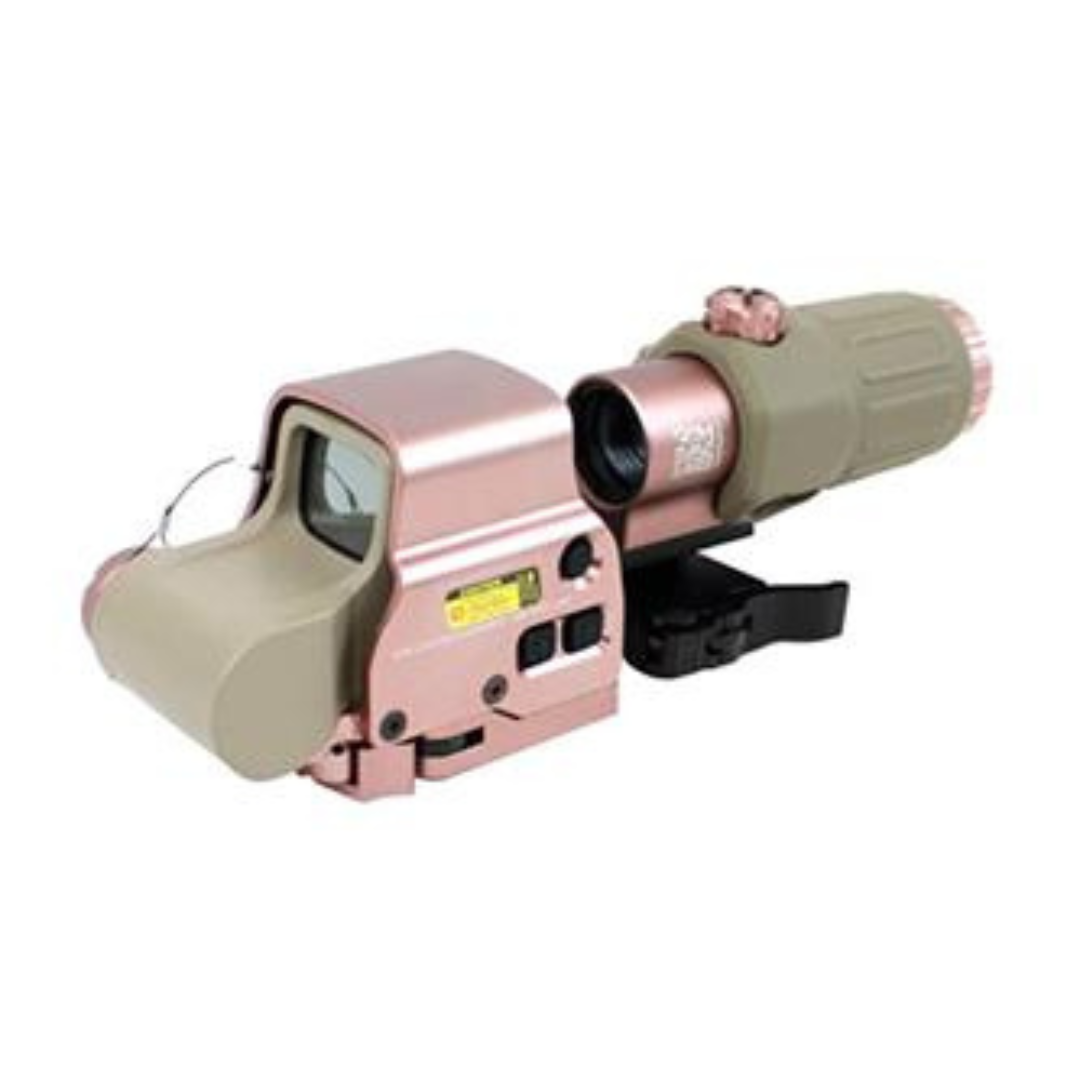 Red / Green Holographic Dot Hybrid Sight EXPS with G33 Magnifier ...