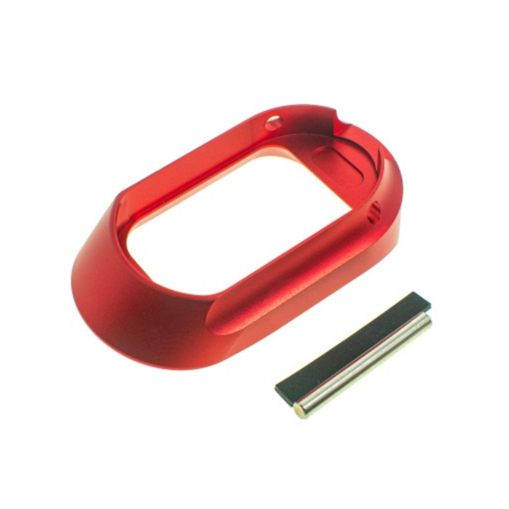 High Heel Magwell - Red - Empire Airsoft LTD