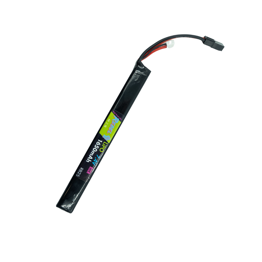 1650mAh LiPo 7.4V 20C AK Stick Mini Tamiya - Empire Airsoft LTD