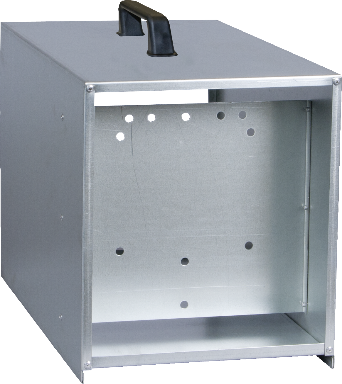 Galvanised carrier box for Patura devices - De Hagendoorn bv Peer